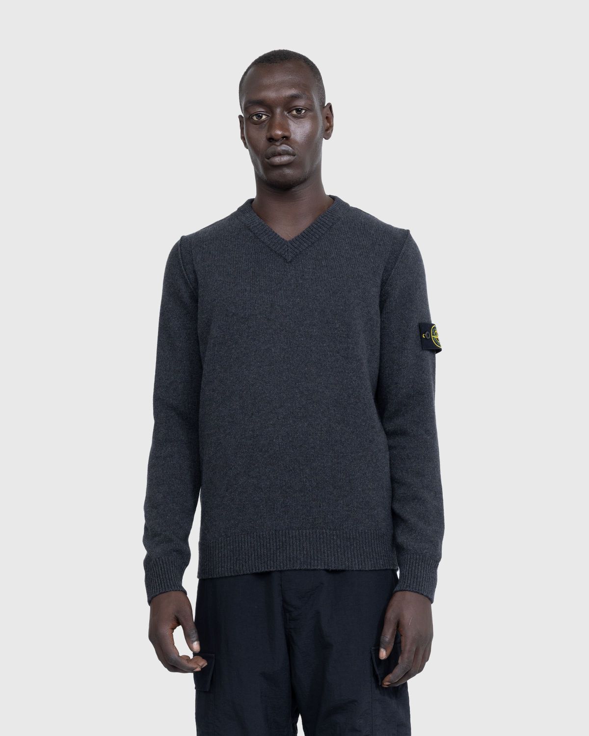 Stone Island – KNITWEAR Grey 7915533A3 | Highsnobiety Shop