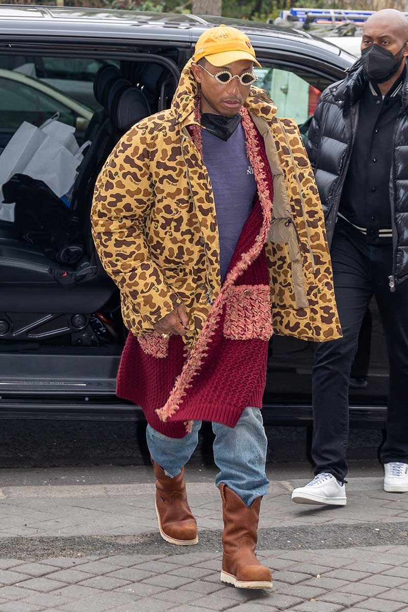 Kanye West & Pharrell's Red Wing Work Boots Identified