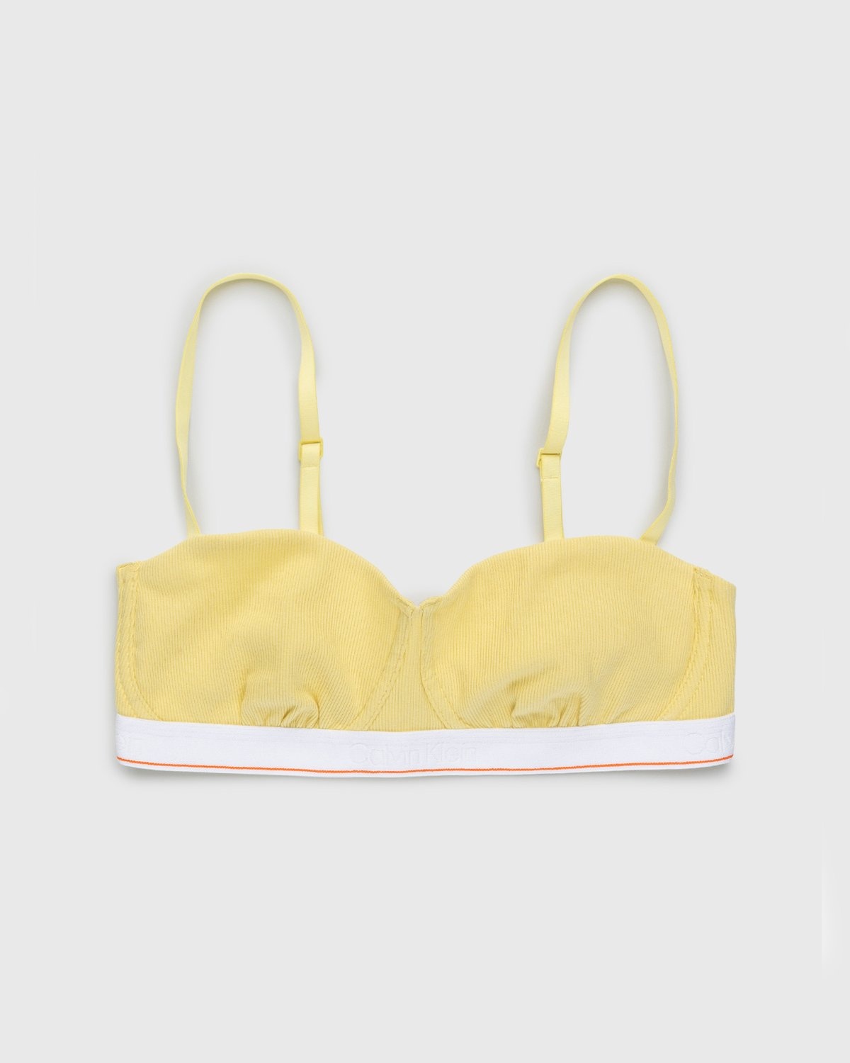 Heron Preston x Calvin Klein – Womens Unlined Balconette Pale Yellow ...