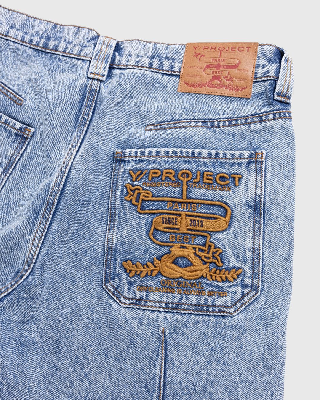 Y/Project – Paris' Best Jeans Light Ice Blue | Highsnobiety Shop