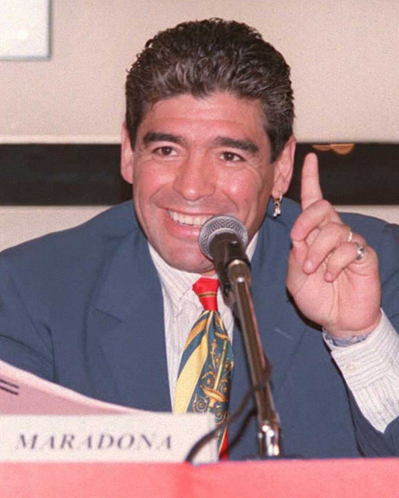 The Style of Diego Maradona - Rebel, Hero, Rock Star, God