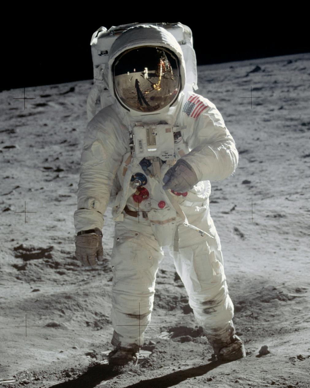 OMEGA's Buzz Aldrin Portrait Celebrates Moon Watch, 1969 Landing