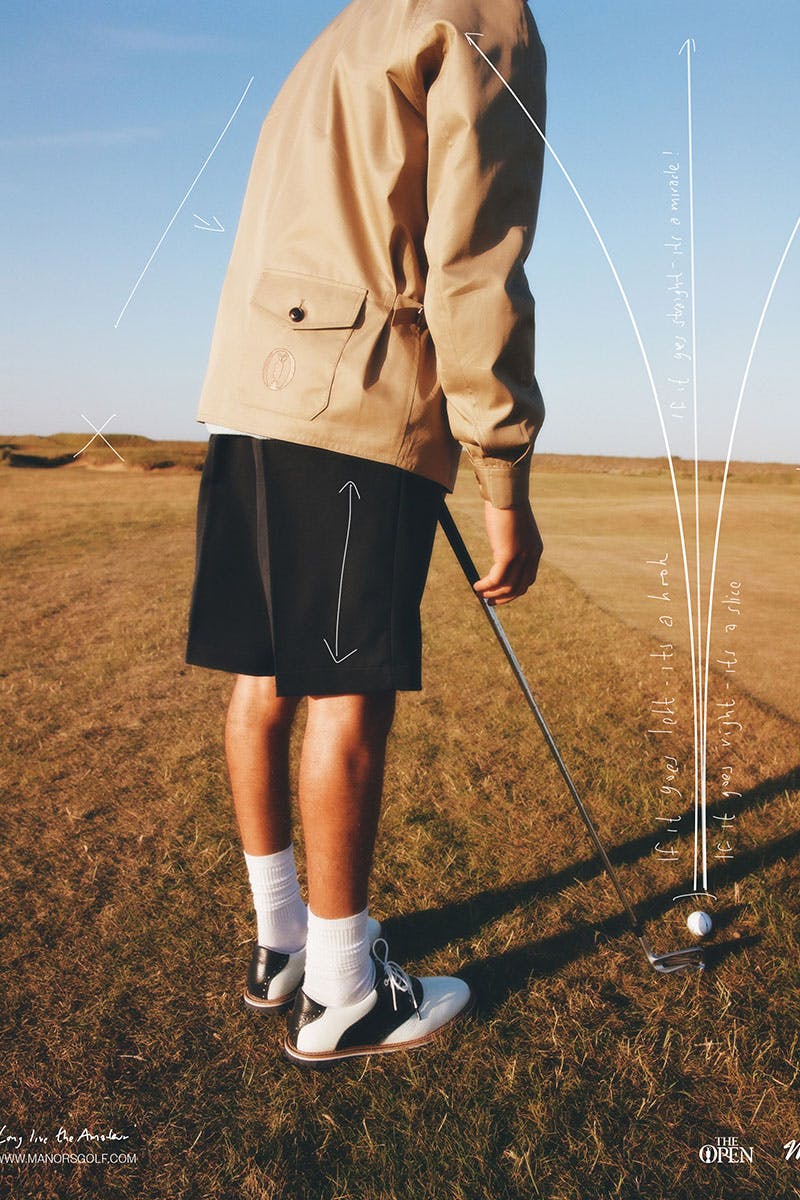 Manors Taps The Open for its Second Collaborative Collection