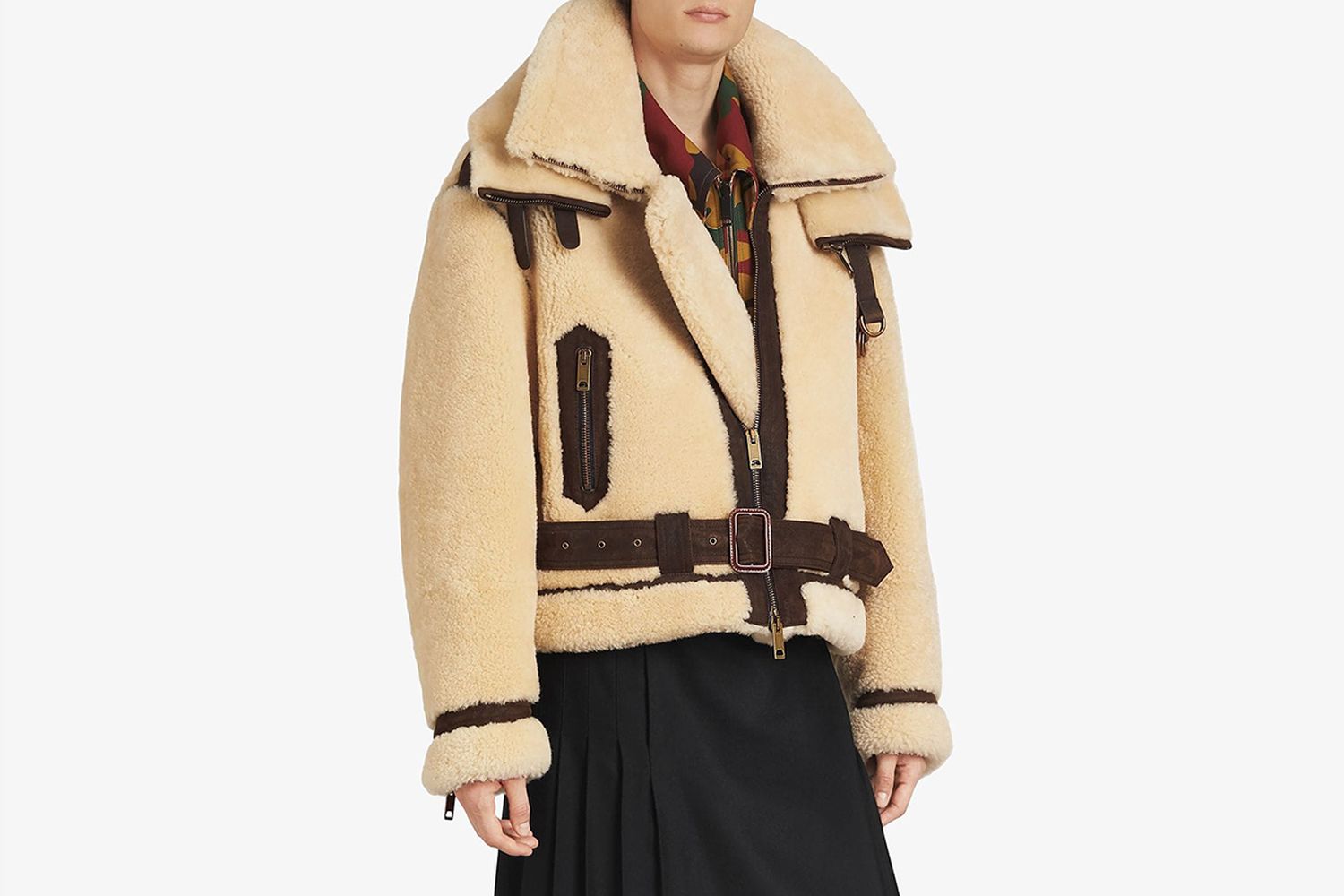 This Cozy Burberry Shearling Jacket Will Set You Back Some $5,000