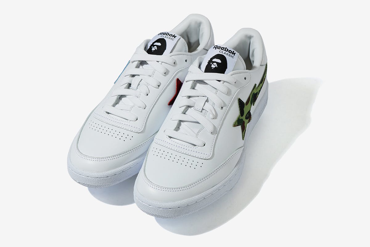BAPE x Reebok Club C: Official Images & Release Info