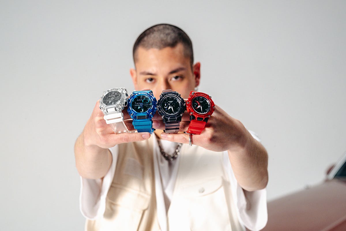 G-SHOCK Launches the Four-Piece "Skeleton Sound Wave" Series