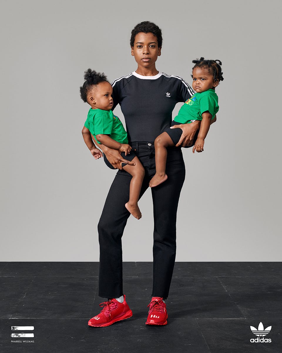 Pharrell & adidas Originals Premiere "Now Is Her Time" Campaign