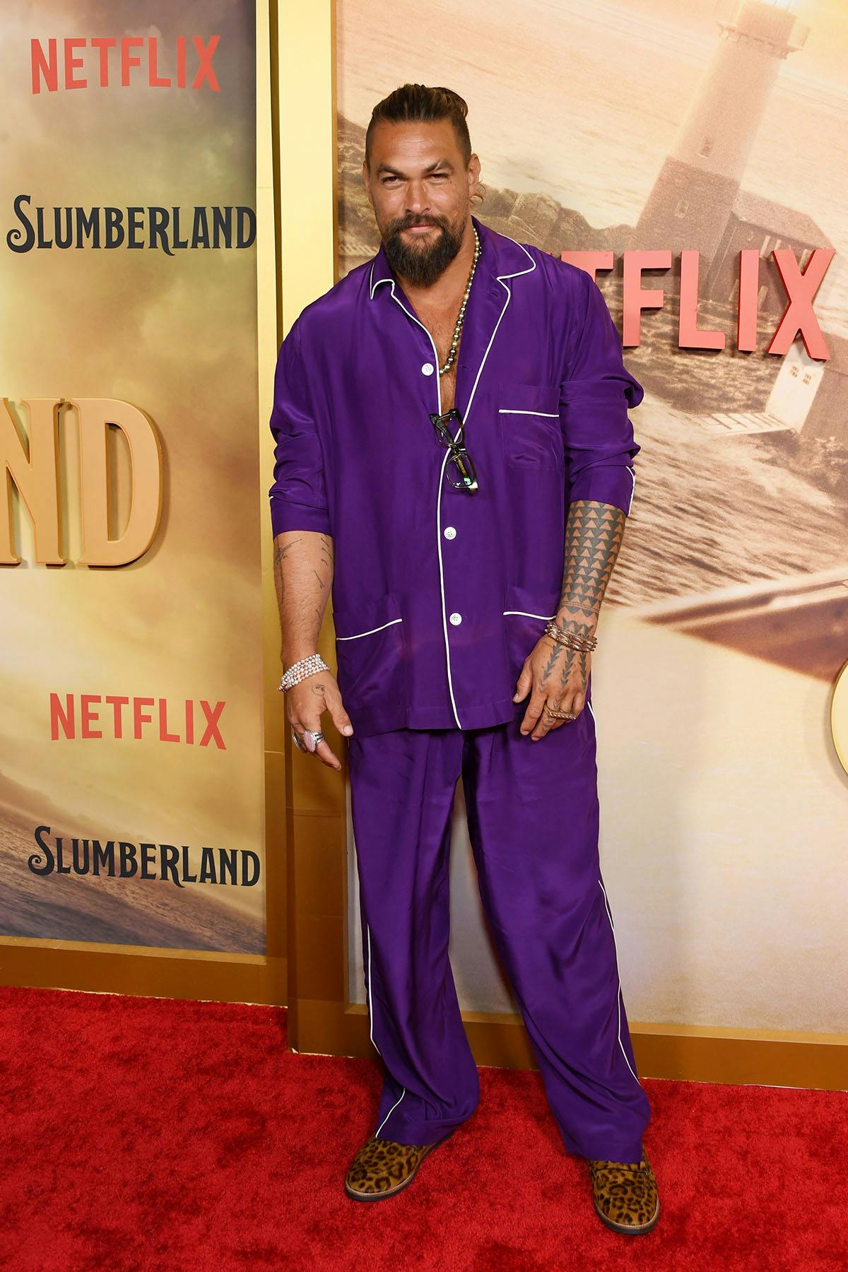 Jason Momoa Brought Pajama Dressing to the Red Carpet