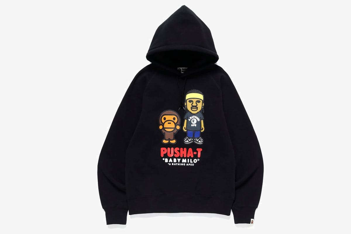 Pusha-T x BAPE Collab Capsule Drops This Week