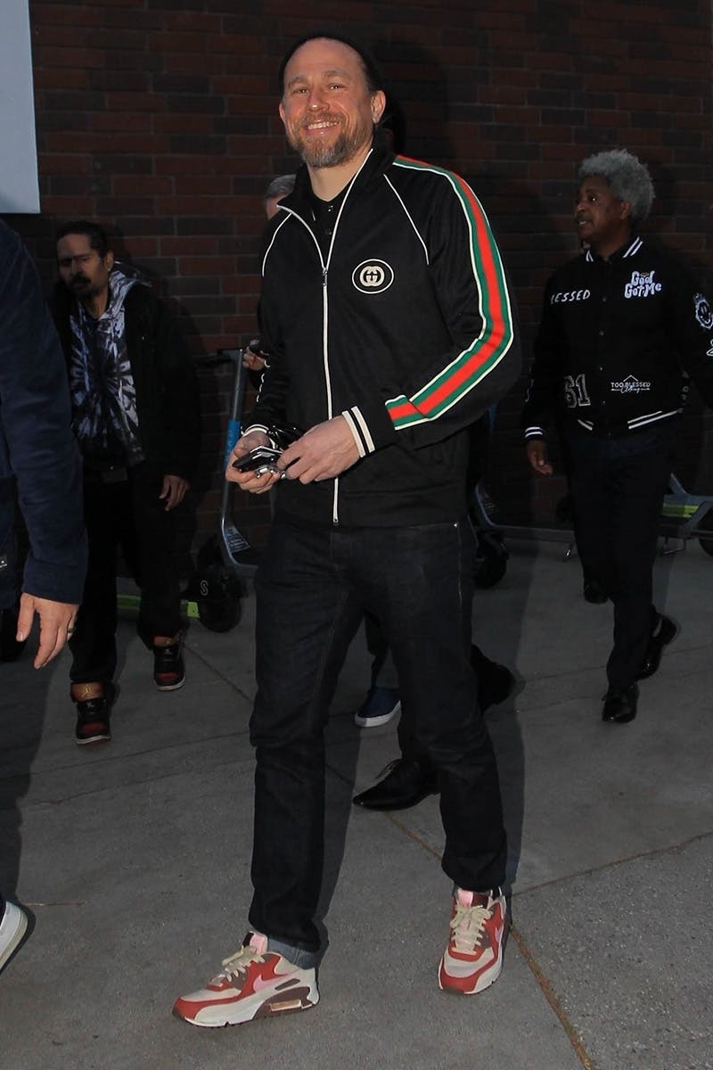 Charlie Hunnam's Nike Air Max 90 "Bacon" Fell Apart On-Feet