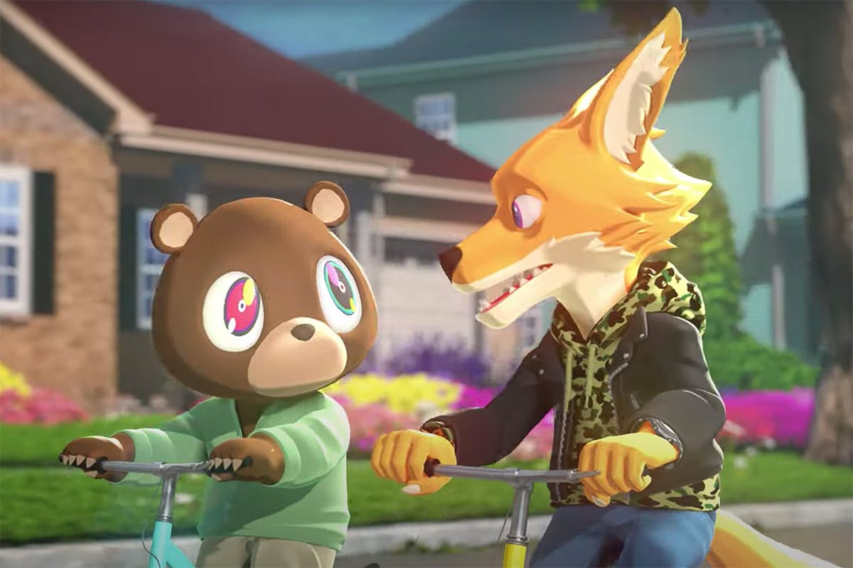 Kid Cudi Previews 'Kids See Ghosts' Animated Show With Kanye West