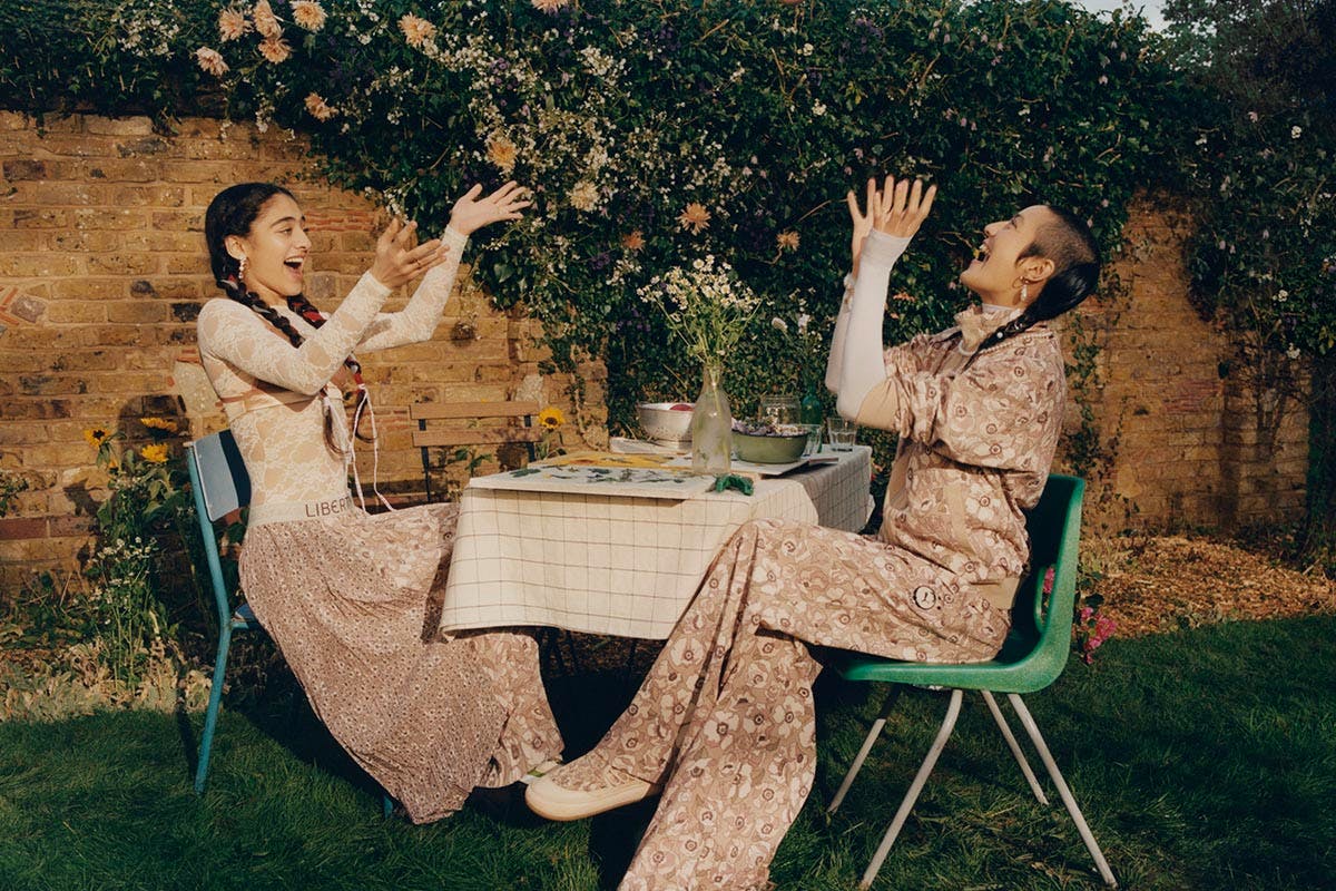 PUMA and Liberty Launch a Floral-Heavy SS22 Collection