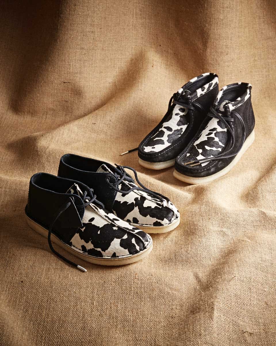 Clarks Originals Drops a Luxe Cow Print Pack