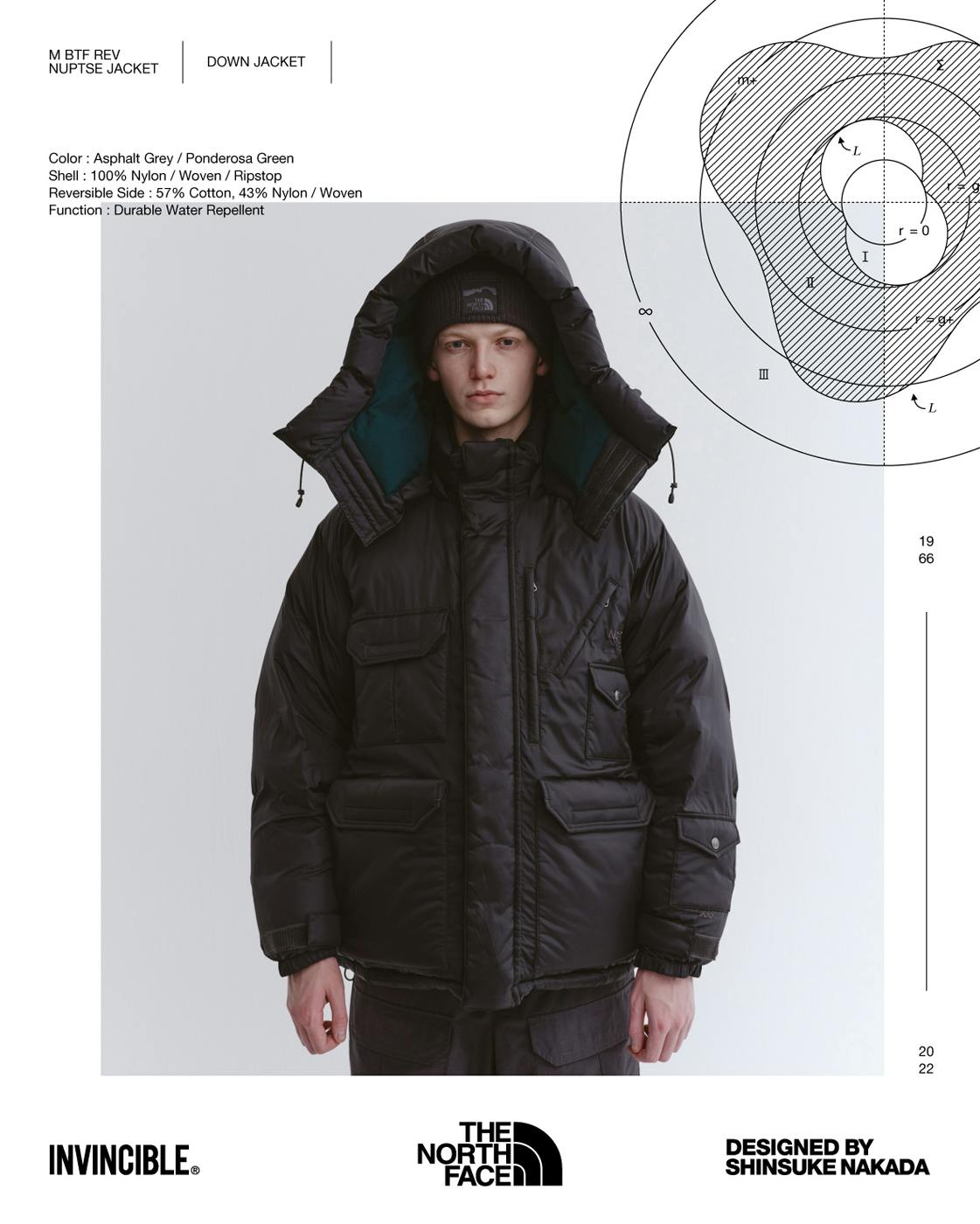 The North Face & Invincible Tap DAIWA PIER39's Shinsuke Nakada