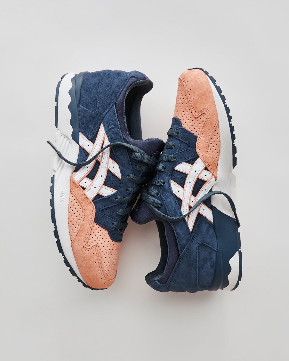 KITH x ASICS GEL-LYTE V "Salmon Toe" & "Leatherback" Release Date