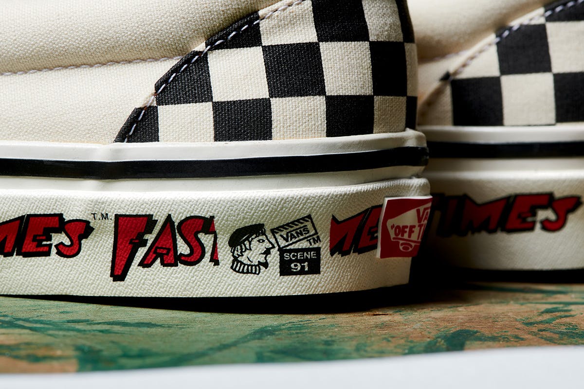 'Fast Times at Ridgemont High' Vans Slip-Ons: Official Release Info