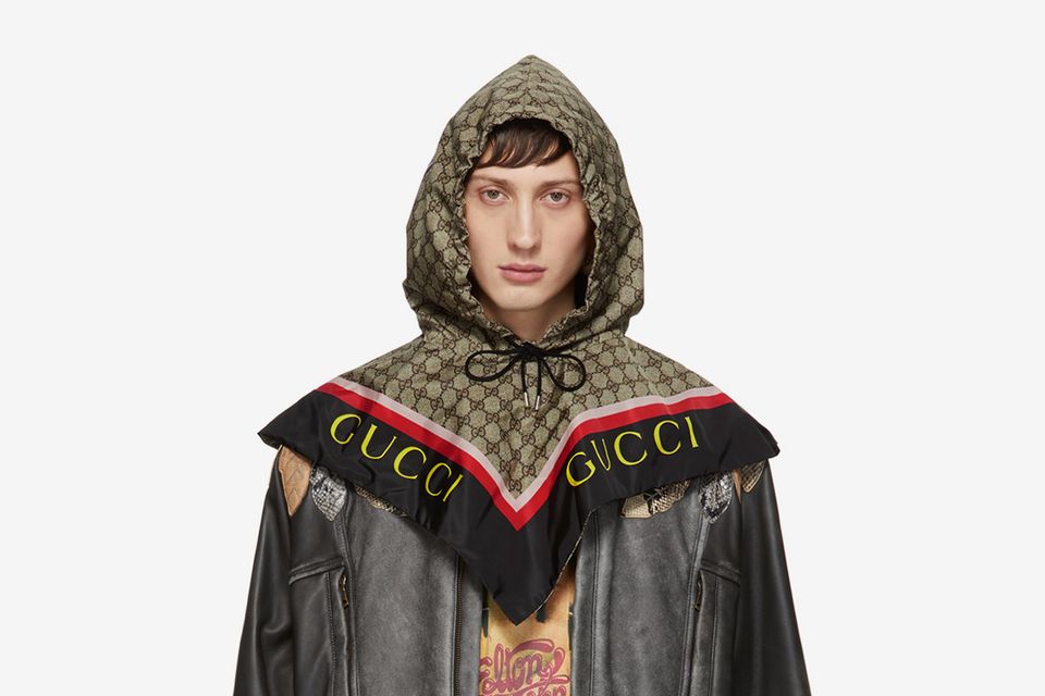 Channel Your Inner Babushka with these Floral Gucci Hoods