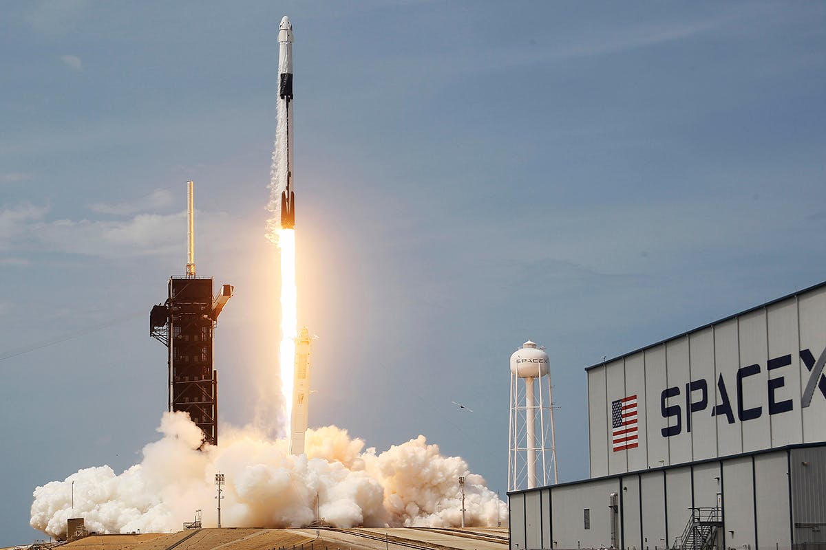 SpaceX Makes History With Successful Human Space Launch
