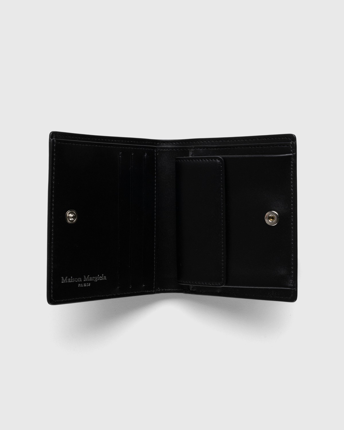 Maison Margiela – Leather Bifold Wallet Black | Highsnobiety Shop