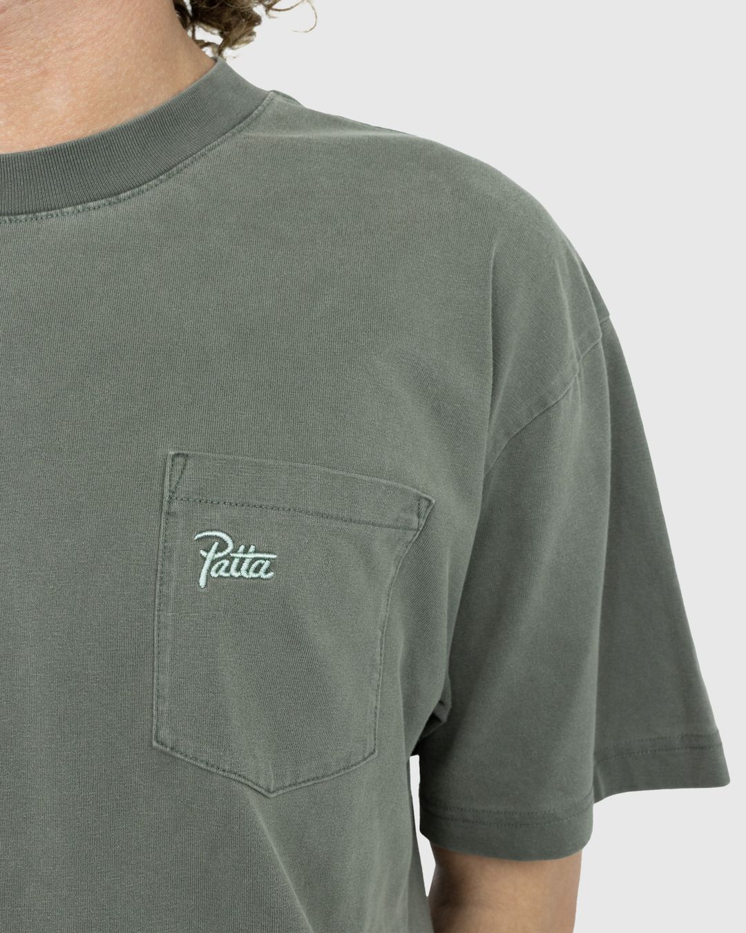 Patta – Basic Washed Pocket T-Shirt Beetle | Highsnobiety Shop