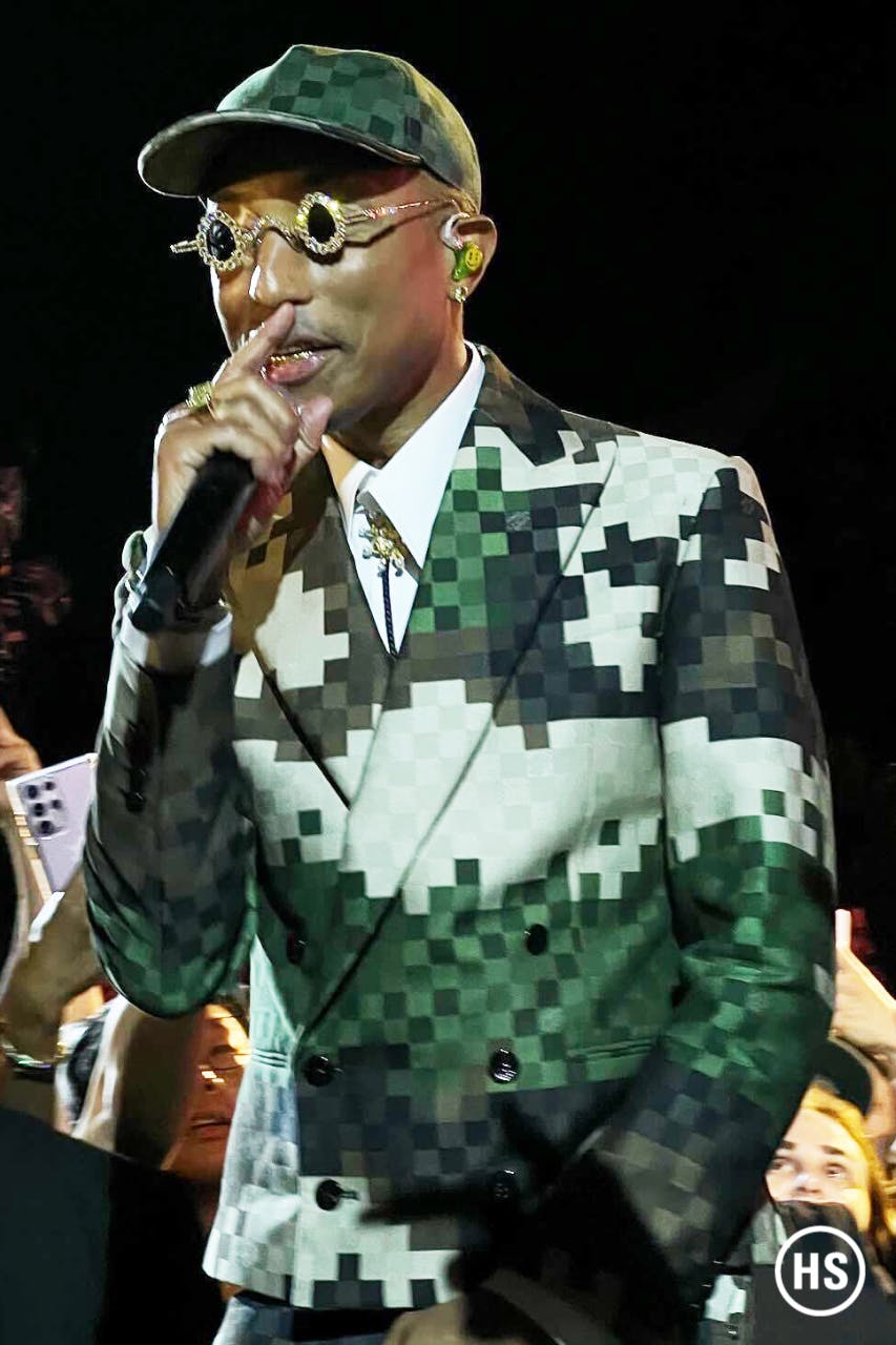 Pharrell's Flipped His Bespoke Tiffany Sunglasses