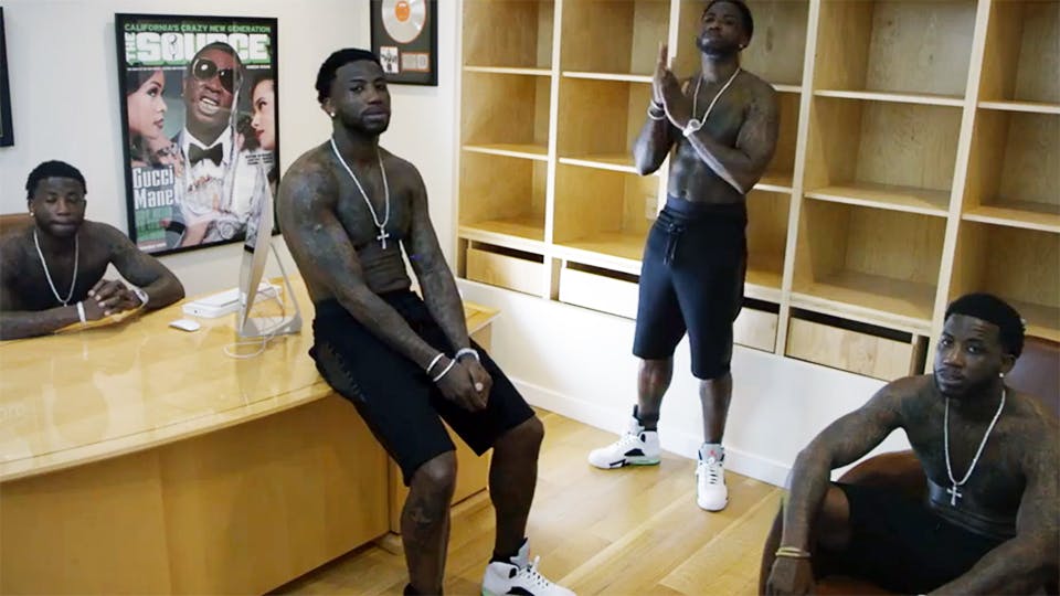 Gucci Mane: Clones Take in "First Day Out Tha Feds" Video