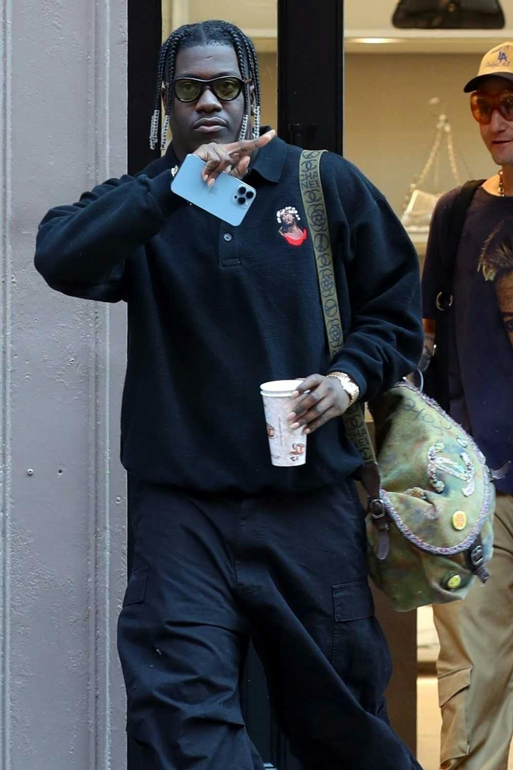 Lil Yachty Flexes Chanel, Balenciaga Summer 2022 Outfit in NYC