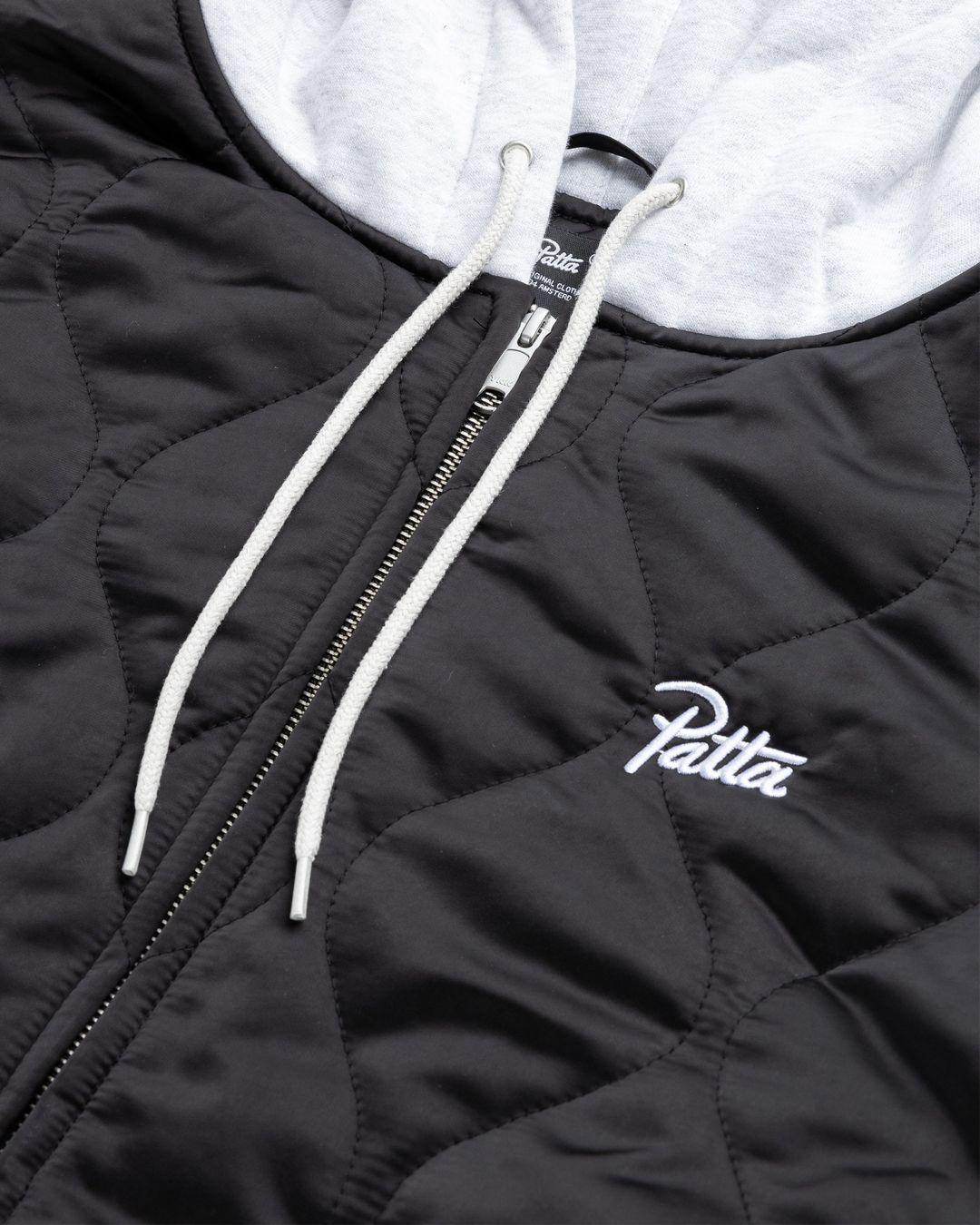 Patta – Hooded Bomber Jacket Black | Highsnobiety Shop