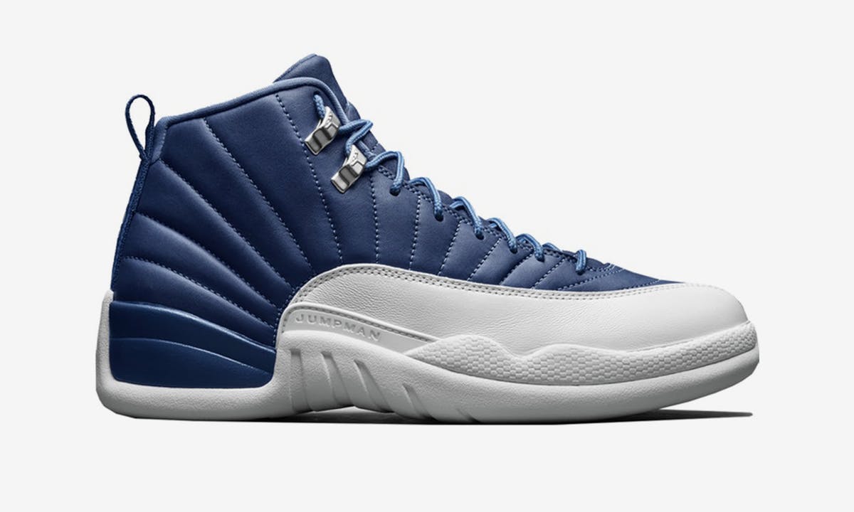 Buy the Jordan 12 Retro Indigo Blue AKA Stone Blue at StockX
