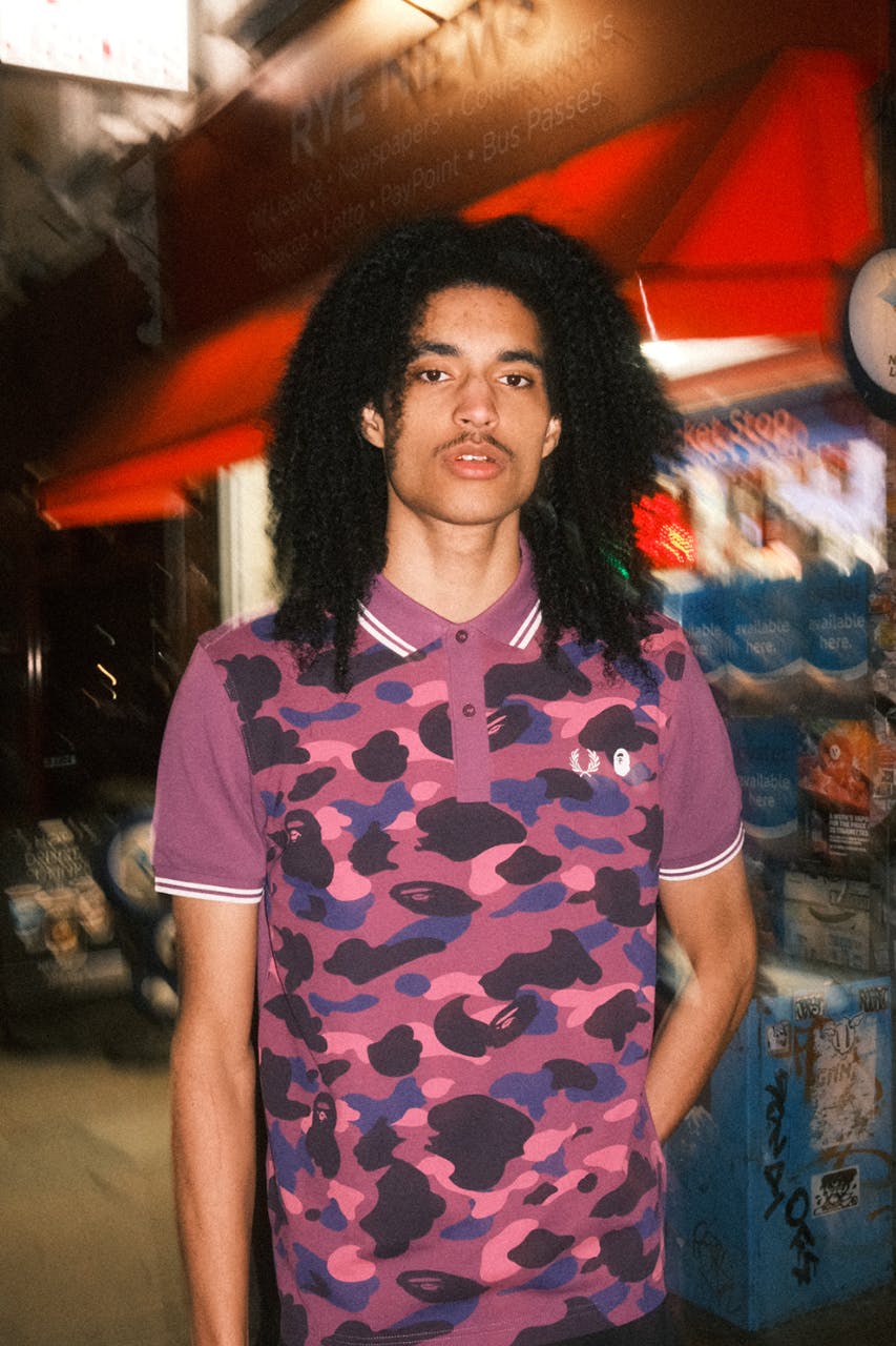 BAPE & Fred Perry's Reunion Is As Colorful As It Is Classic