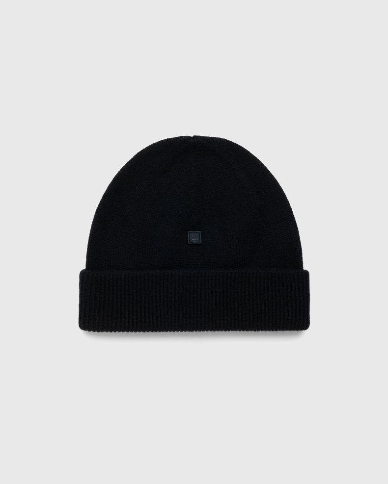 Acne Studios – Micro Face Patch Beanie Black | Highsnobiety Shop