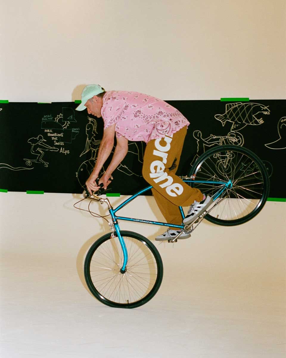 Supreme's SS21 Editorial Stars Mark Gonzales