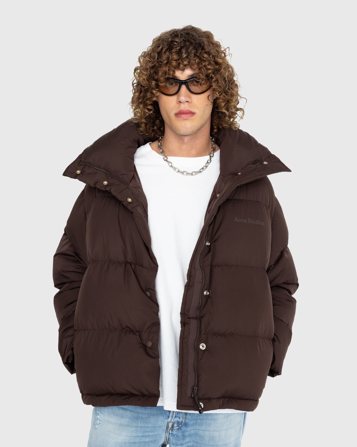 Acne Studios – Puffer Jacket Coffee Brown | Highsnobiety Shop
