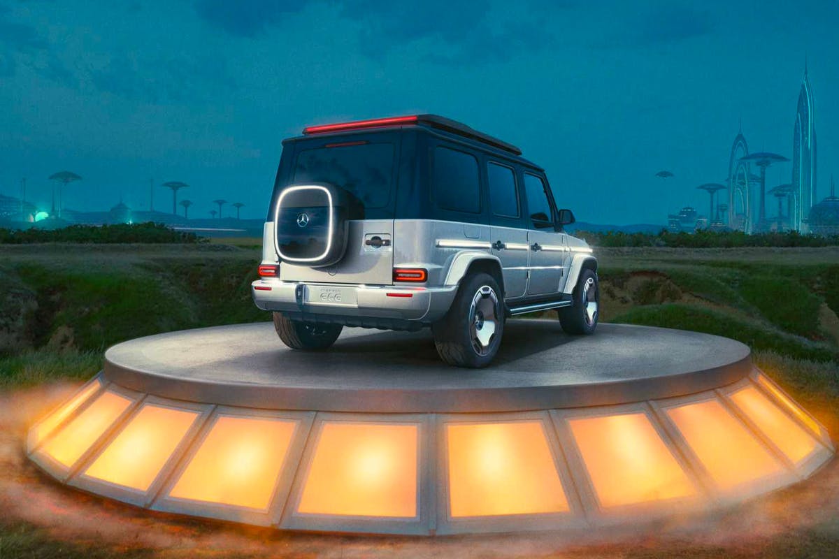 Mercedes-Benz Reveals the New Concept EQG G-Class