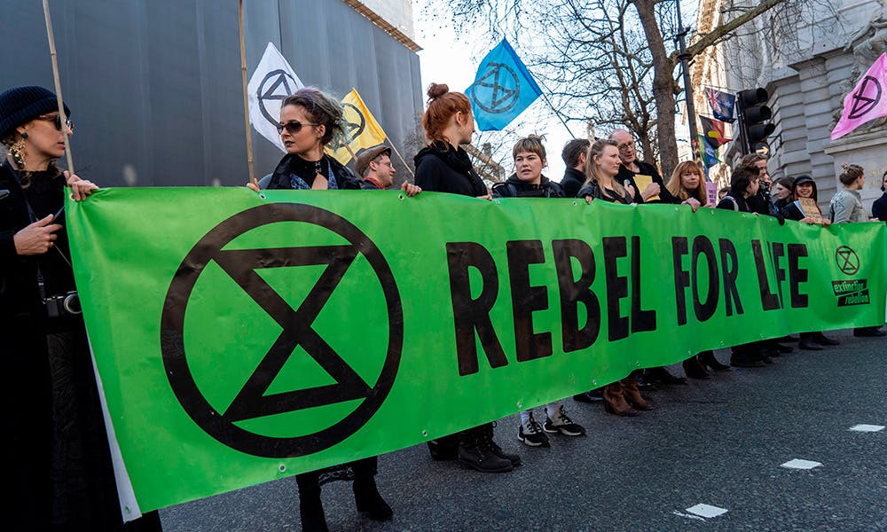 London Fashion Week Disrupted by Climate Protestors