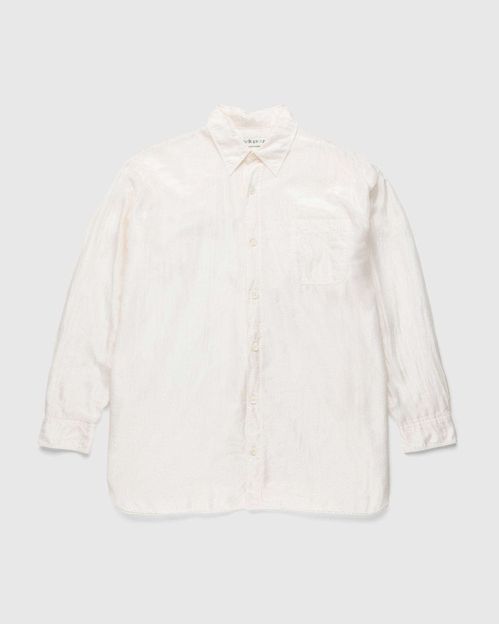 Our Legacy – Darling Shirt Champagne Cotton Silk | Highsnobiety Shop