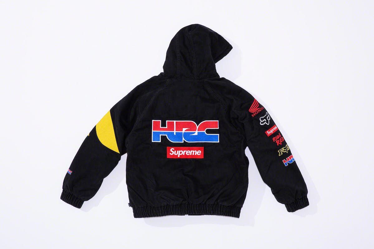 Supreme Announces Collab With Fox Racing & Honda