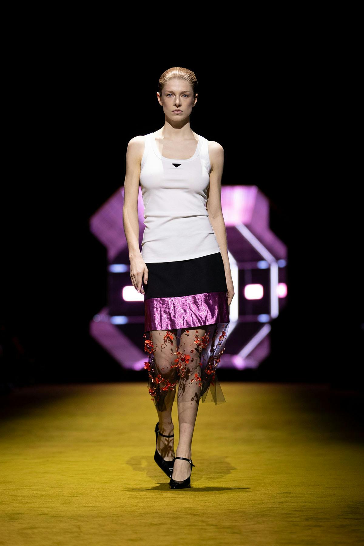 Prada's $1,000 White Tank Top Just Dropped