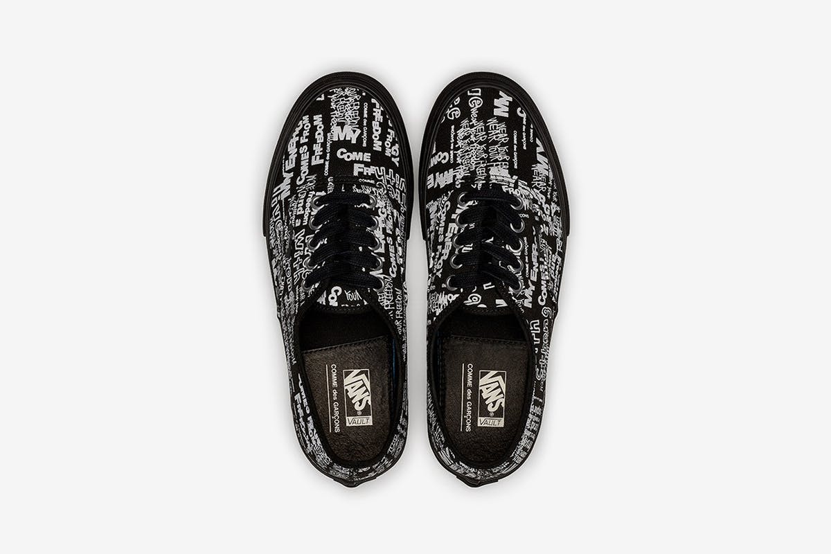COMME des GARÇONS x Vans Authentic: Release Date & More Info