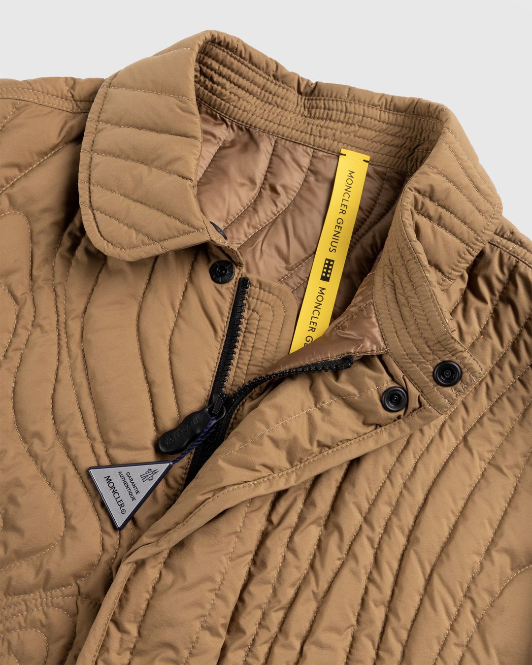 Moncler x Salehe Bembury – Harter-Heighway Down Jacket Brown ...
