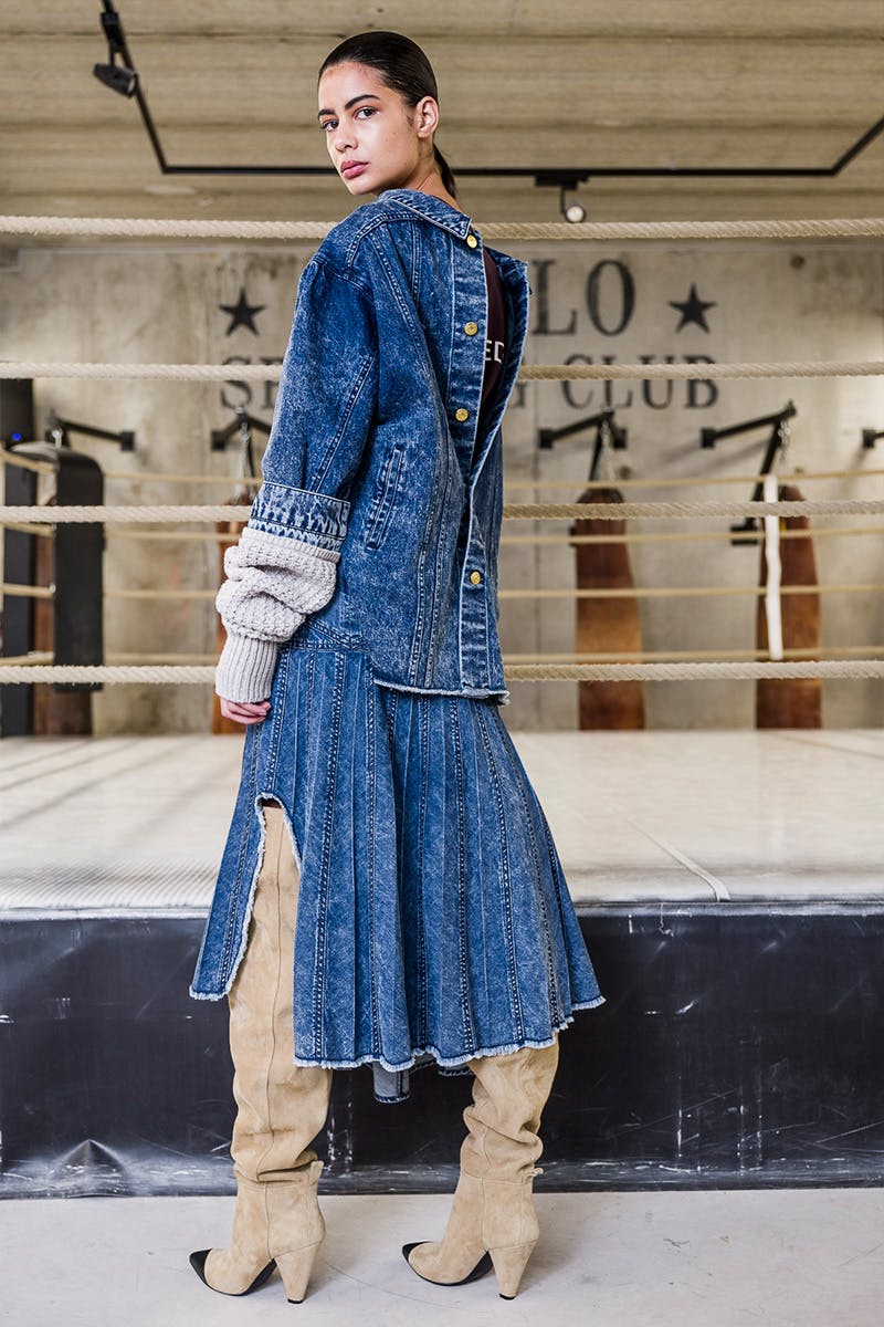 System Shows FW19 Collection in Boxing Ring at Paris Fashion Week