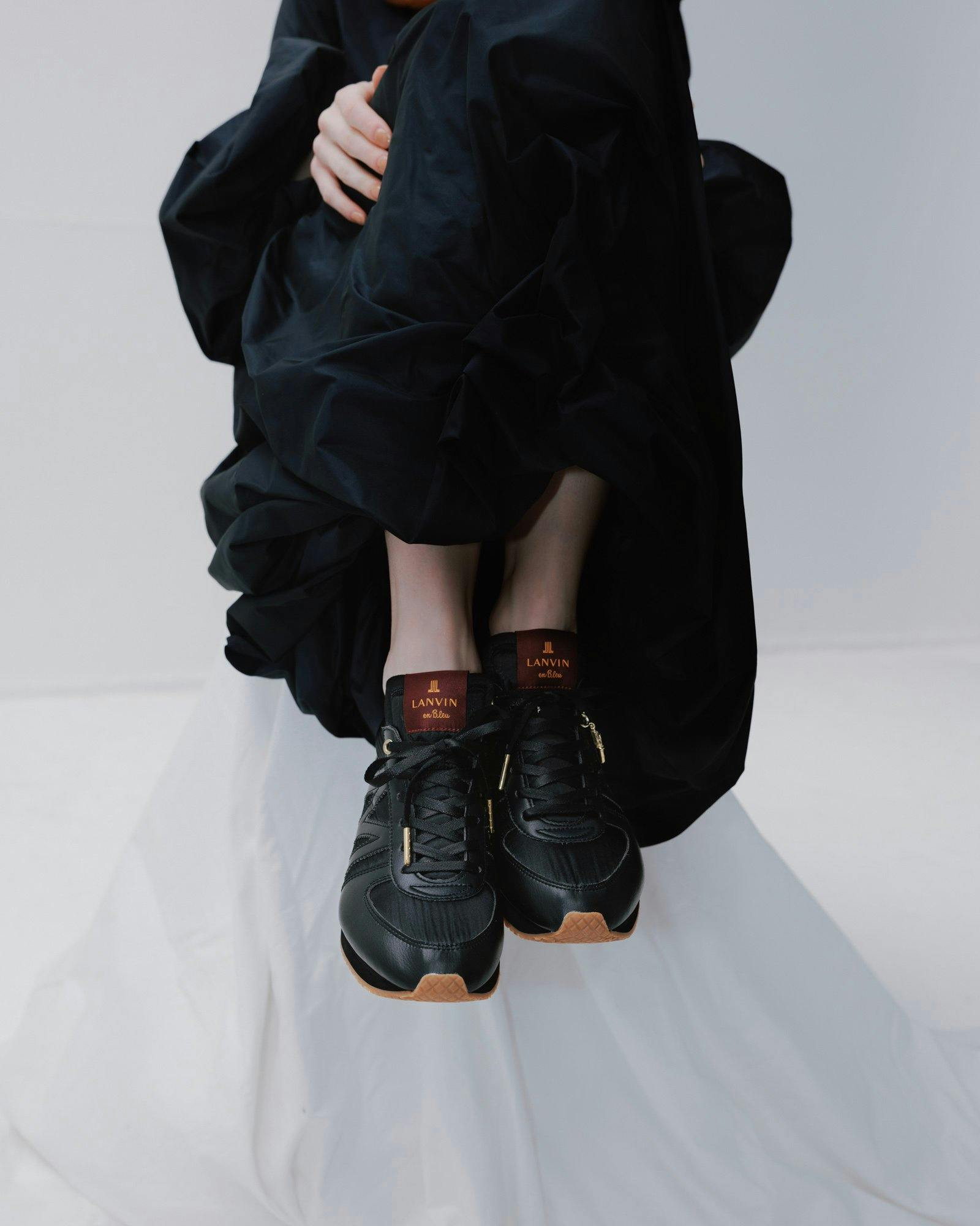 Lanvin en Bleu Takes Mizuno's MR1 for a Stealthy Spin