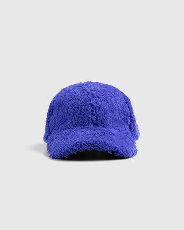 Marni – Fuzzy Faux Fur Baseball Hat Blue | Highsnobiety Shop