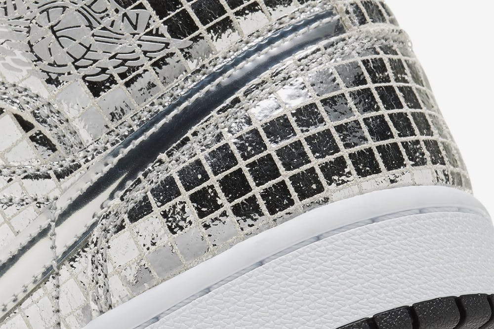 Air Jordan 1 Mid “Disco Ball”: Official Images