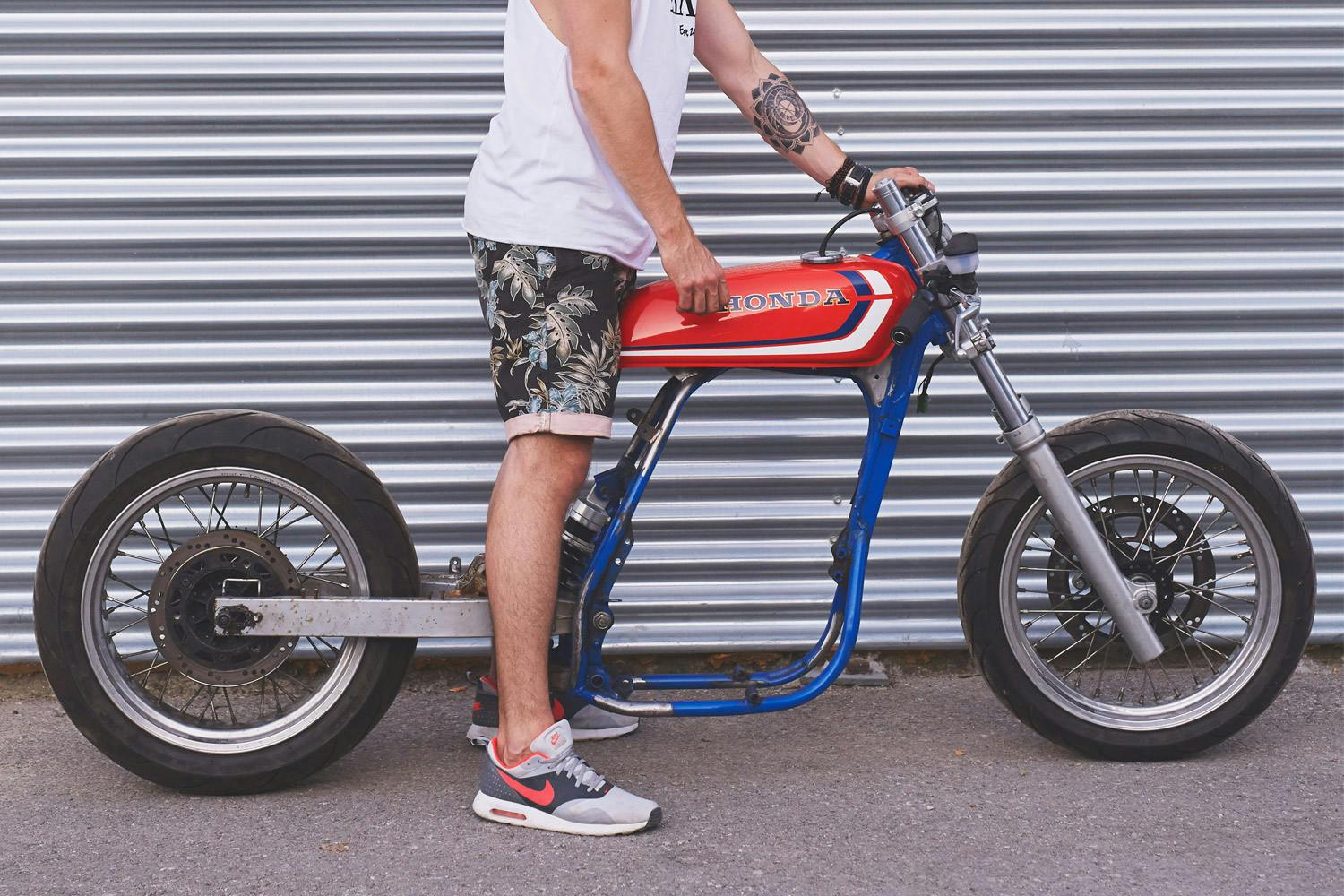 How to Turn a Dirt Bike into a Cafe Racer - Part 1 | Highsnobiety