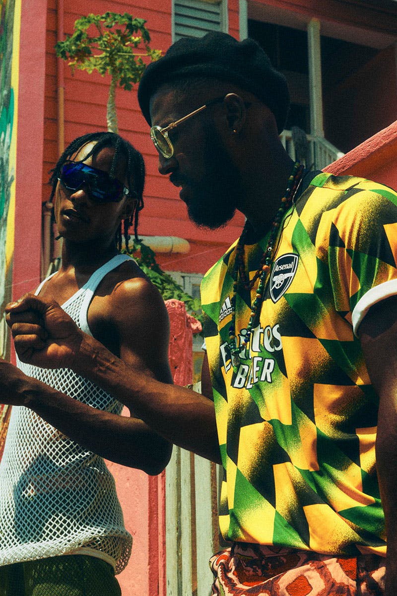 Arsenal Launches Jamaica-Inspired Pre-Match Jersey
