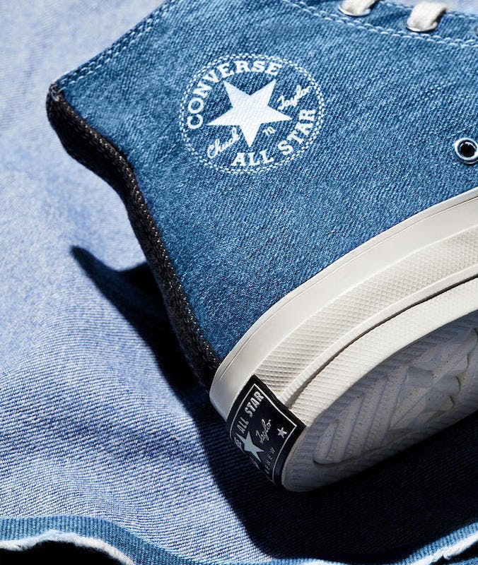 Converse Announces Upcycled Denim Chuck 70