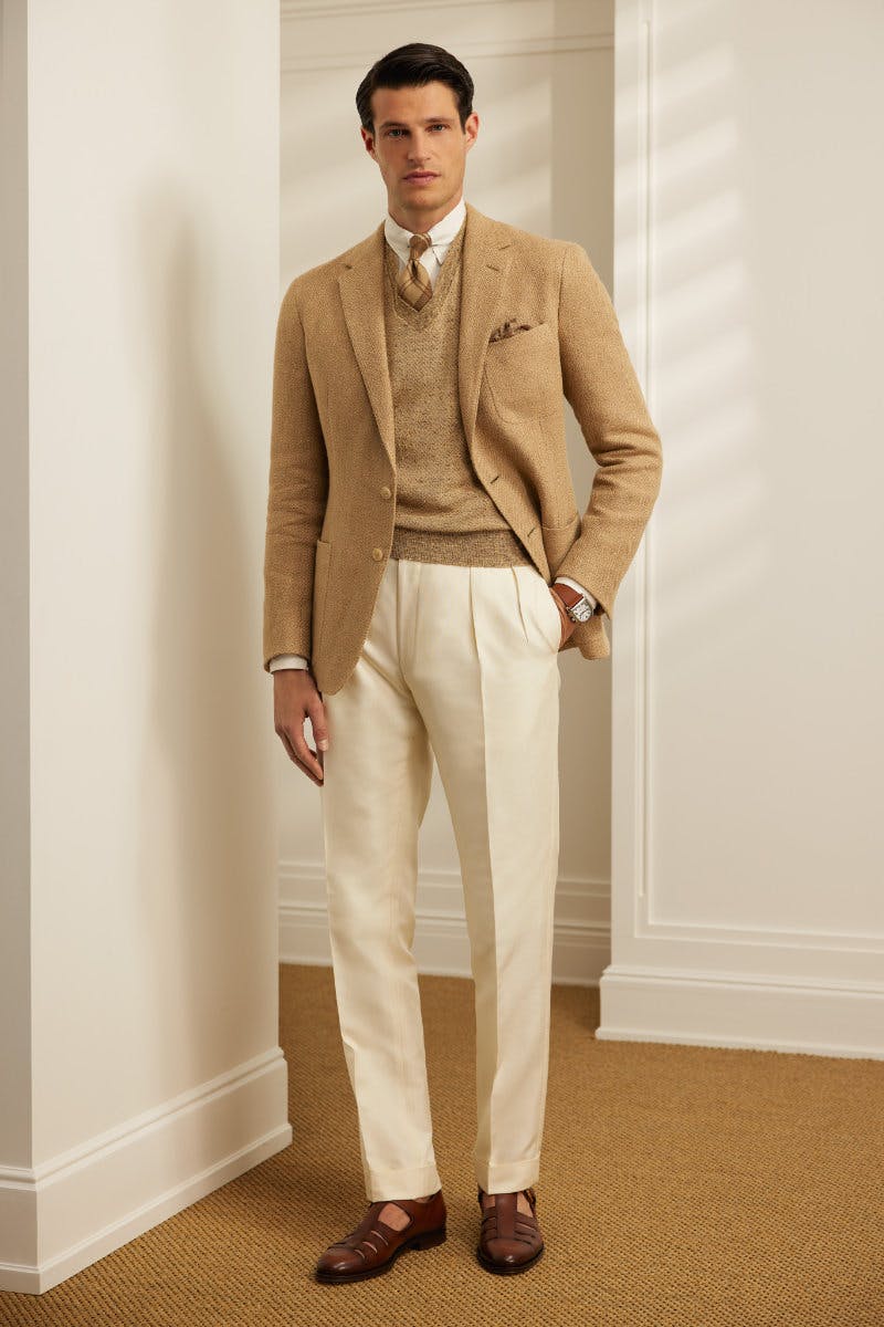 Ralph Lauren's Purple Label SS24 Is All About Ease