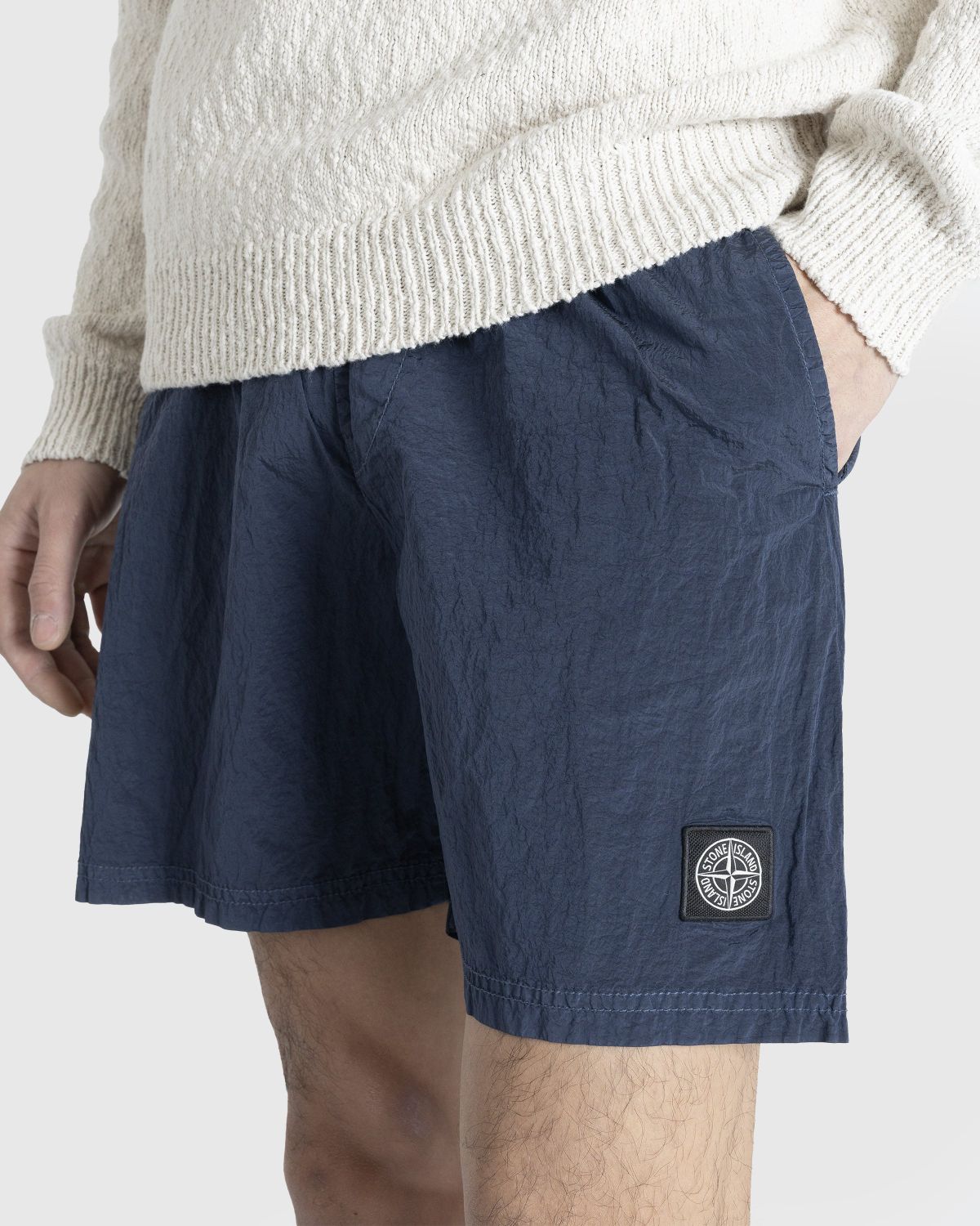 Stone Island – Nylon Metal Swim Shorts Dark Blue | Highsnobiety Shop