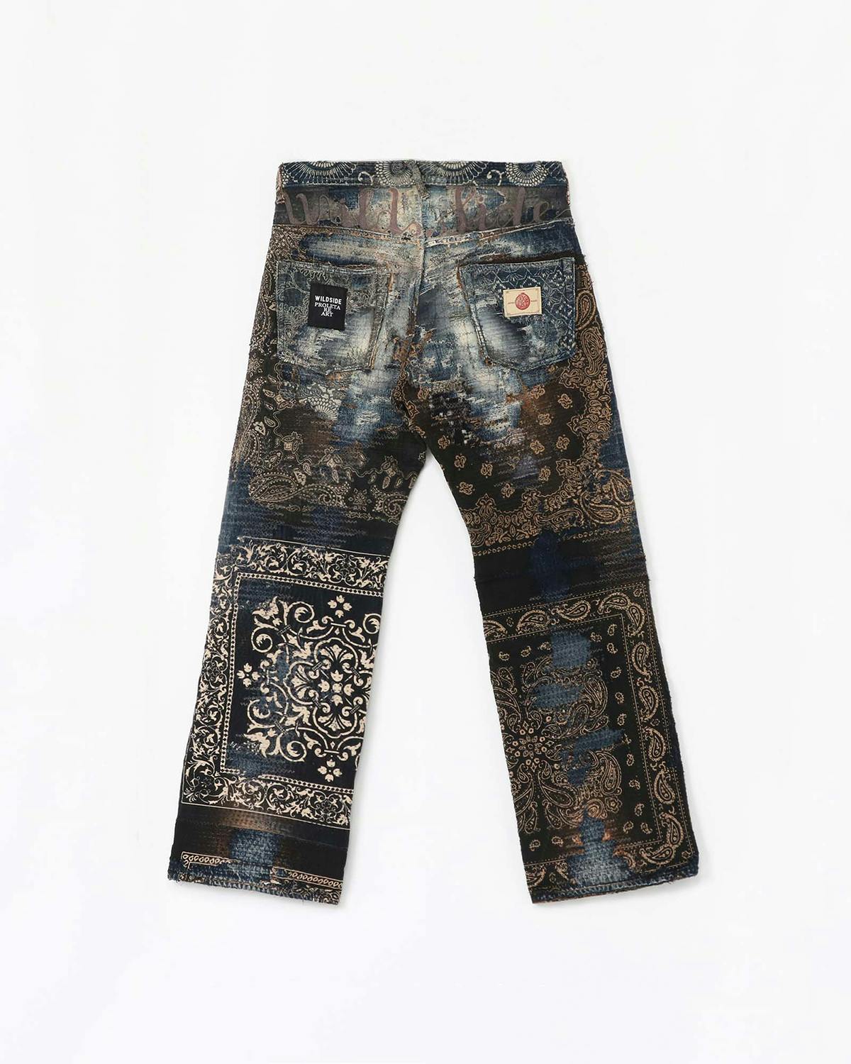 PROLETA RE ART x Yohji Yamamoto WILDSIDE Boro Jacket, Jeans Price